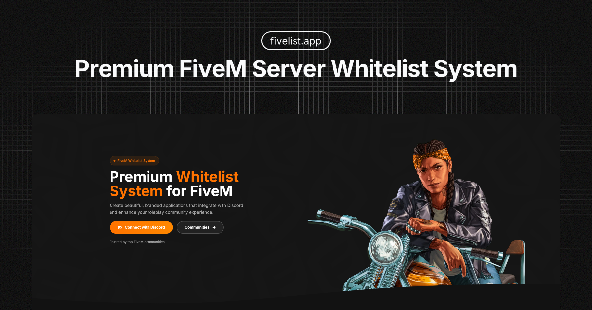 FiveList Character Creator - Advanced FiveM Character Design ...